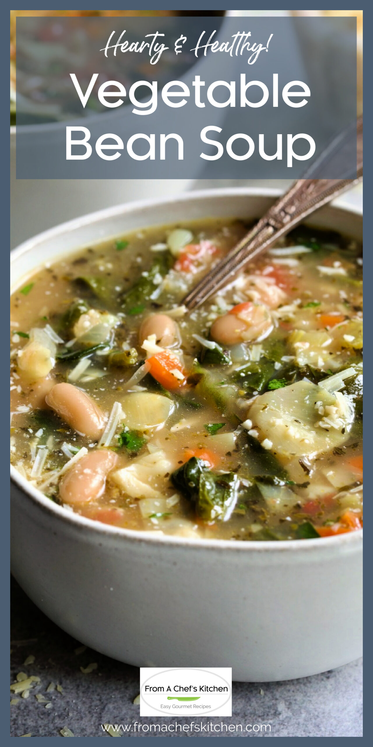 Vegetable Bean Soup Recipe - From A Chef's Kitchen
