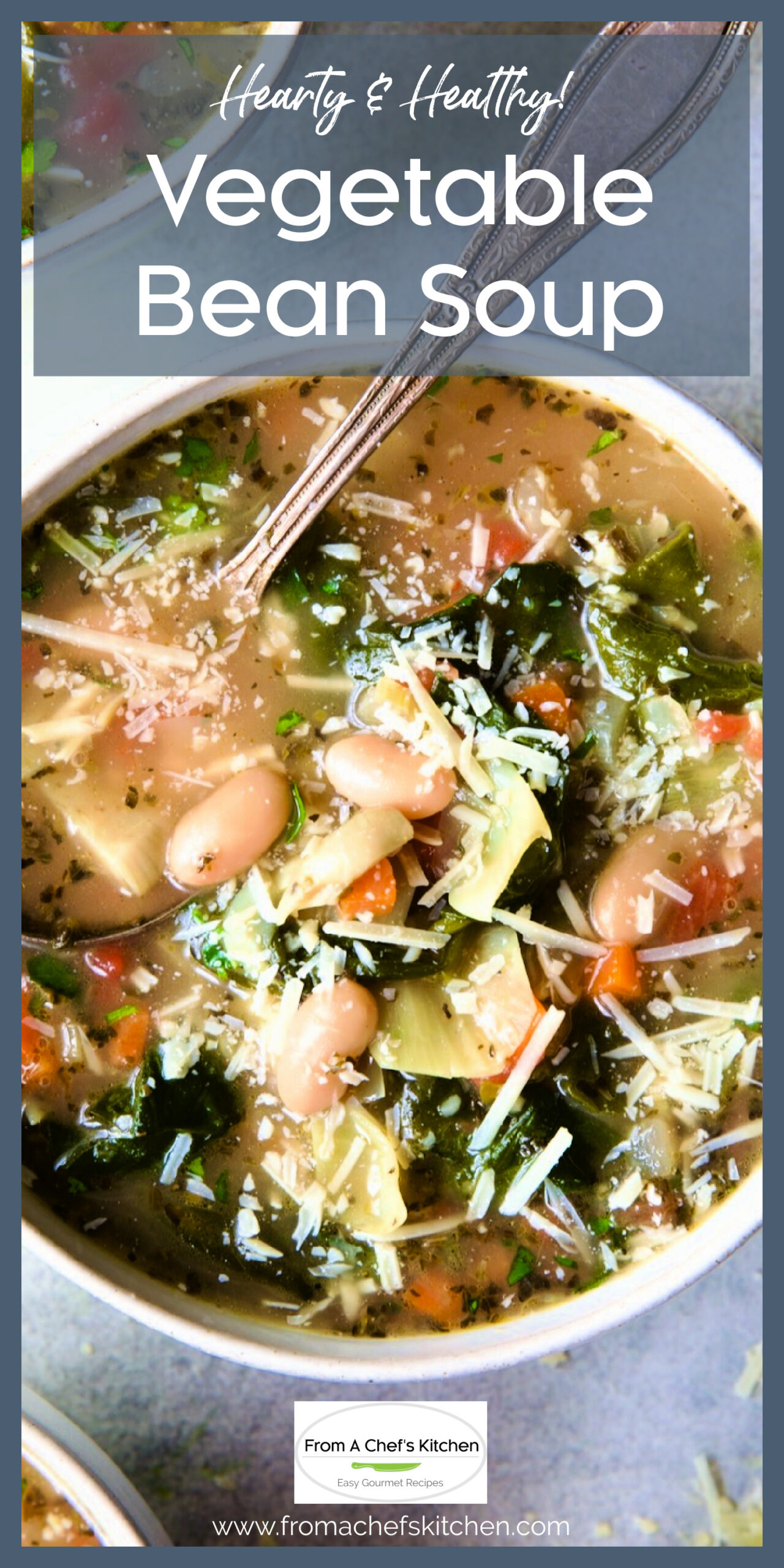 Vegetable Bean Soup Recipe - From A Chef's Kitchen