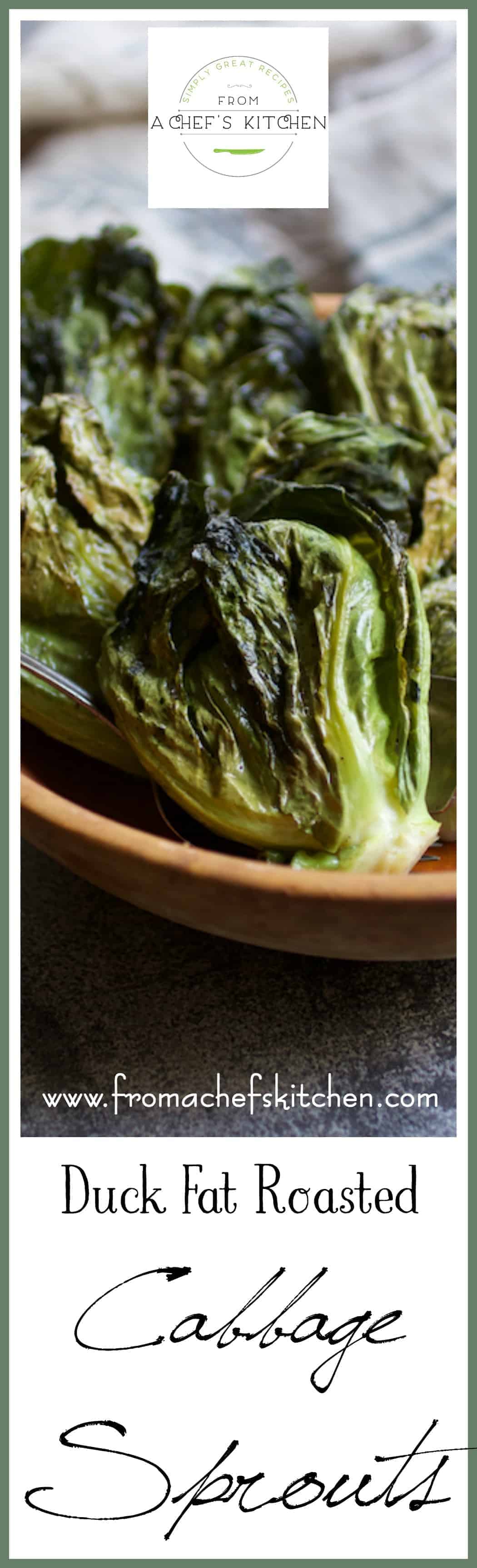 Roasted Cabbage Sprouts Recipe - From A Chef's Kitchen