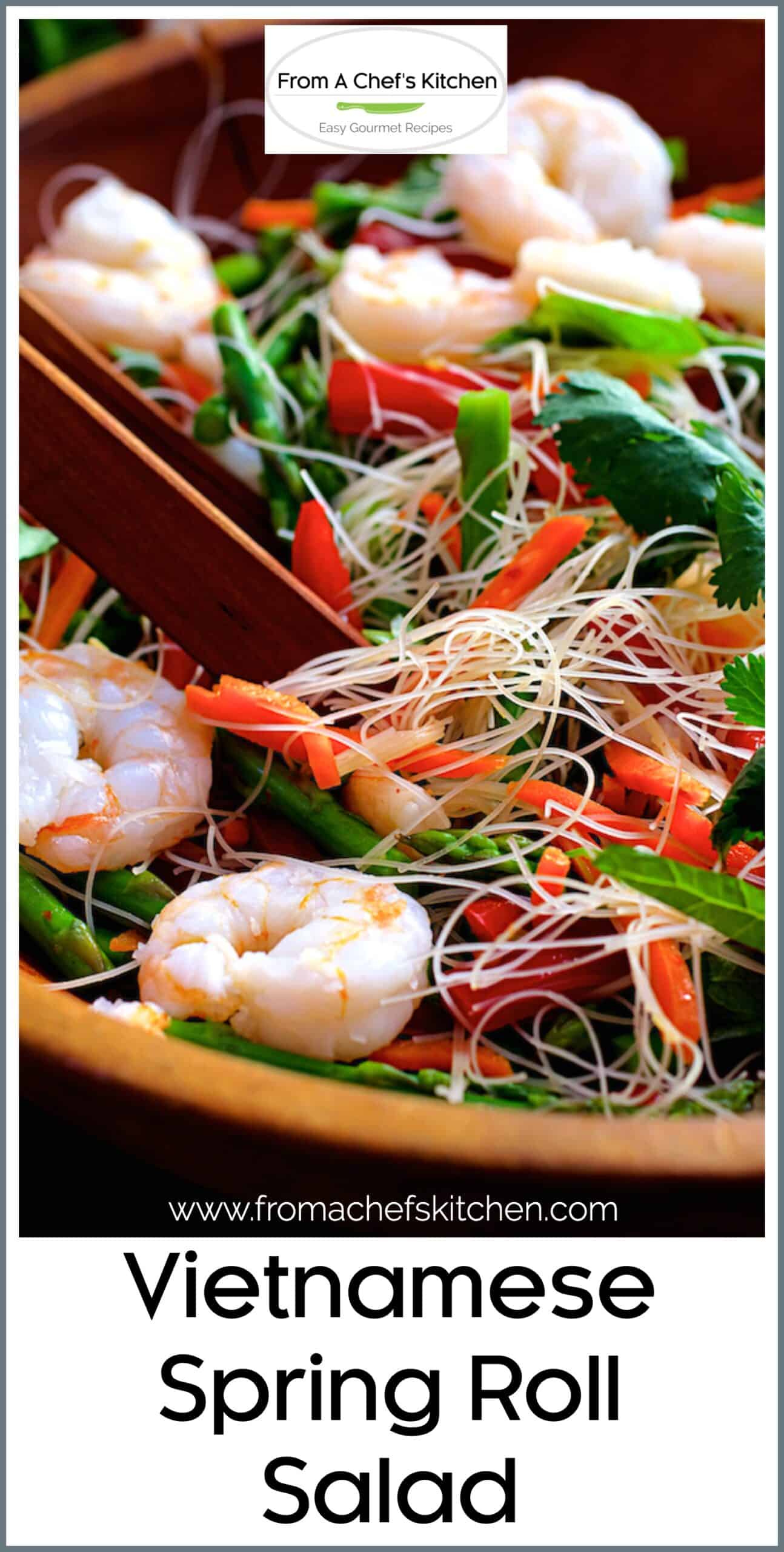 Delicious and Easy Vietnamese Spring Roll Salad Recipe