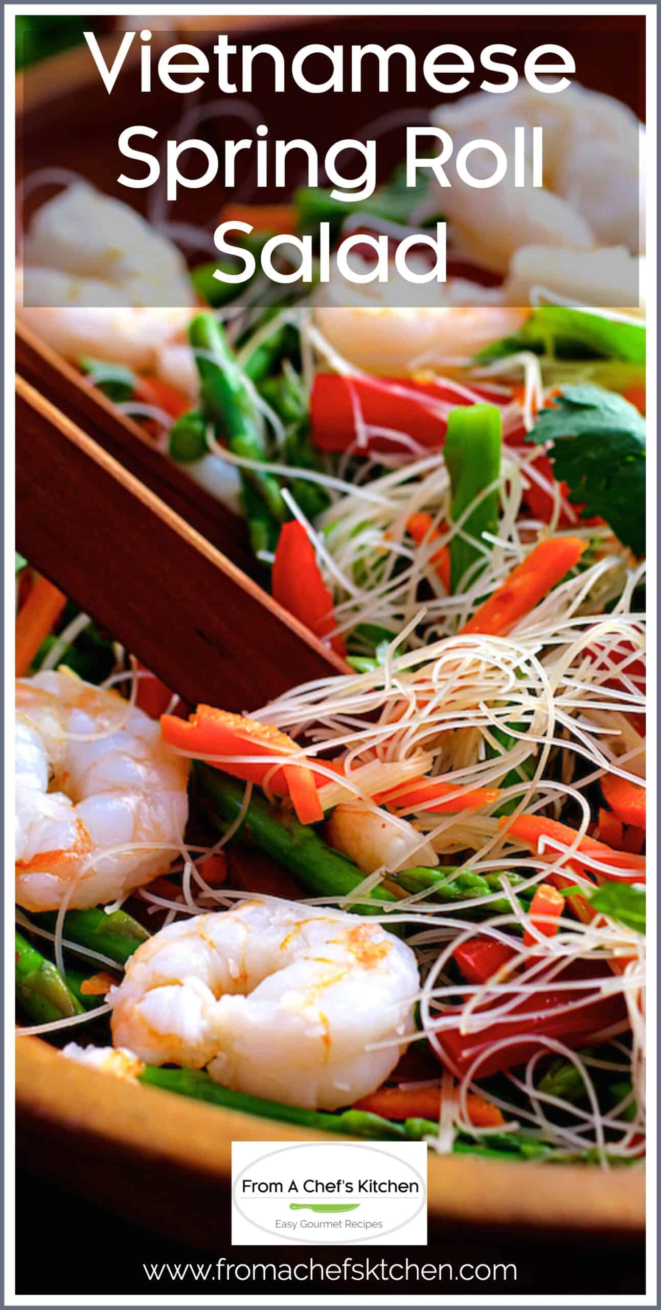 Delicious and Easy Vietnamese Spring Roll Salad Recipe