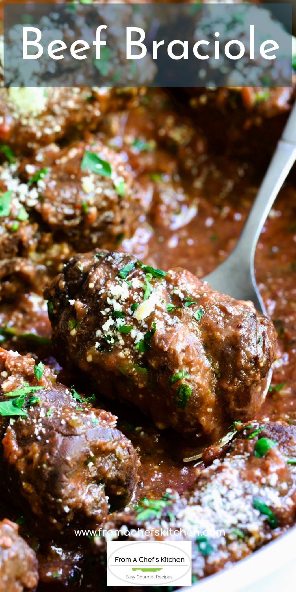 Beef Braciole Recipe (Braciola) - From A Chef's Kitchen