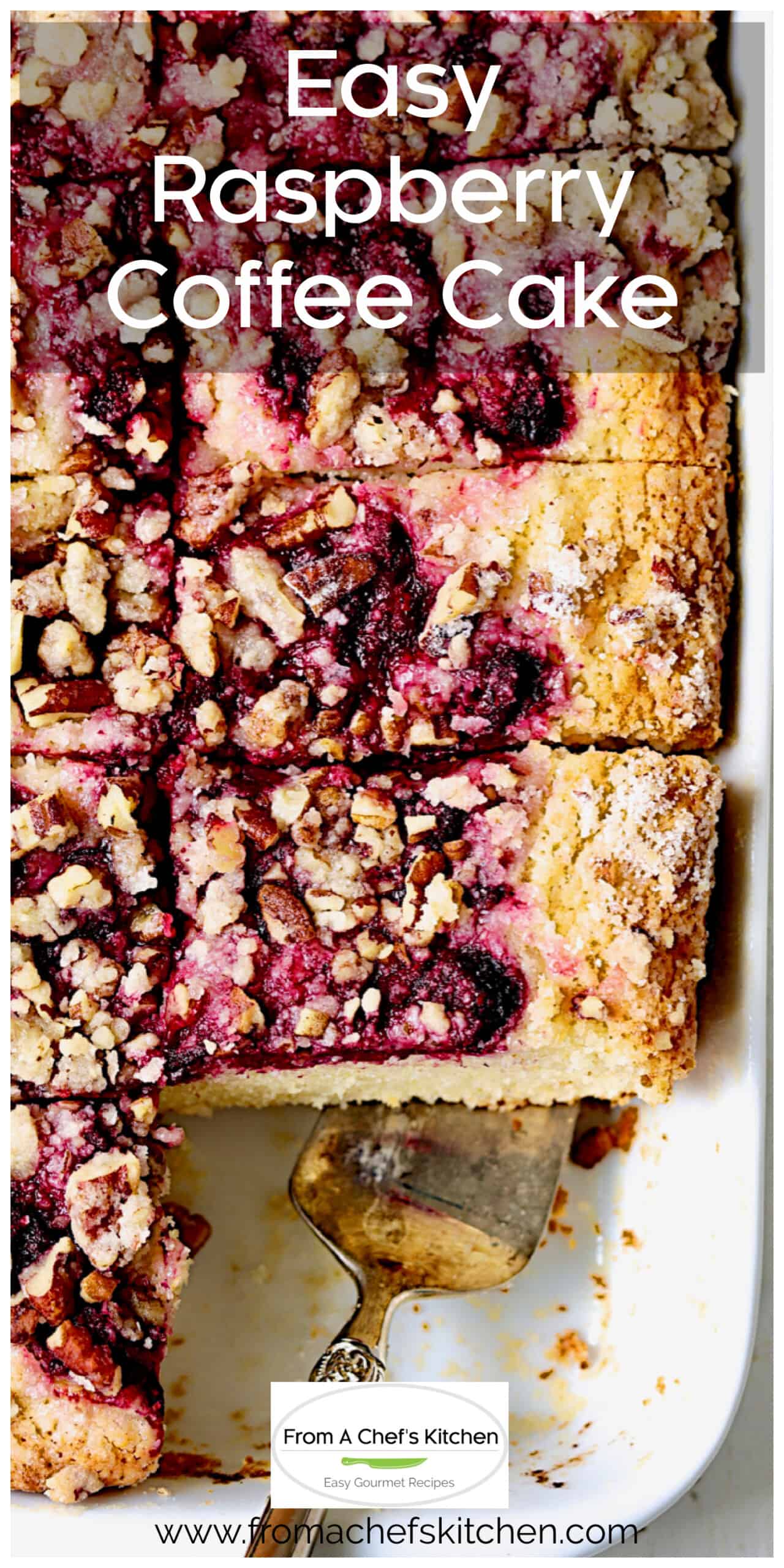 Easy Raspberry Coffee Cake Recipe - From A Chef's Kitchen