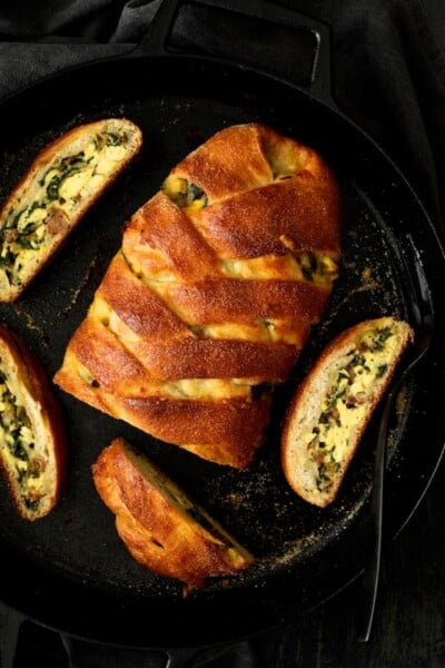 Savory Breakfast Strudel Recipe - From A Chef's Kitchen