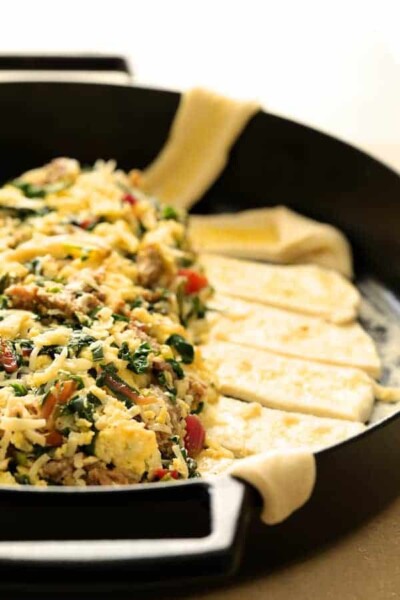 Savory Breakfast Strudel Recipe - From A Chef's Kitchen