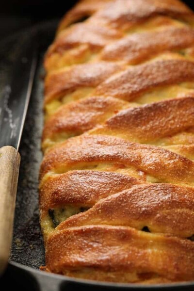 Savory Breakfast Strudel Recipe - From A Chef's Kitchen