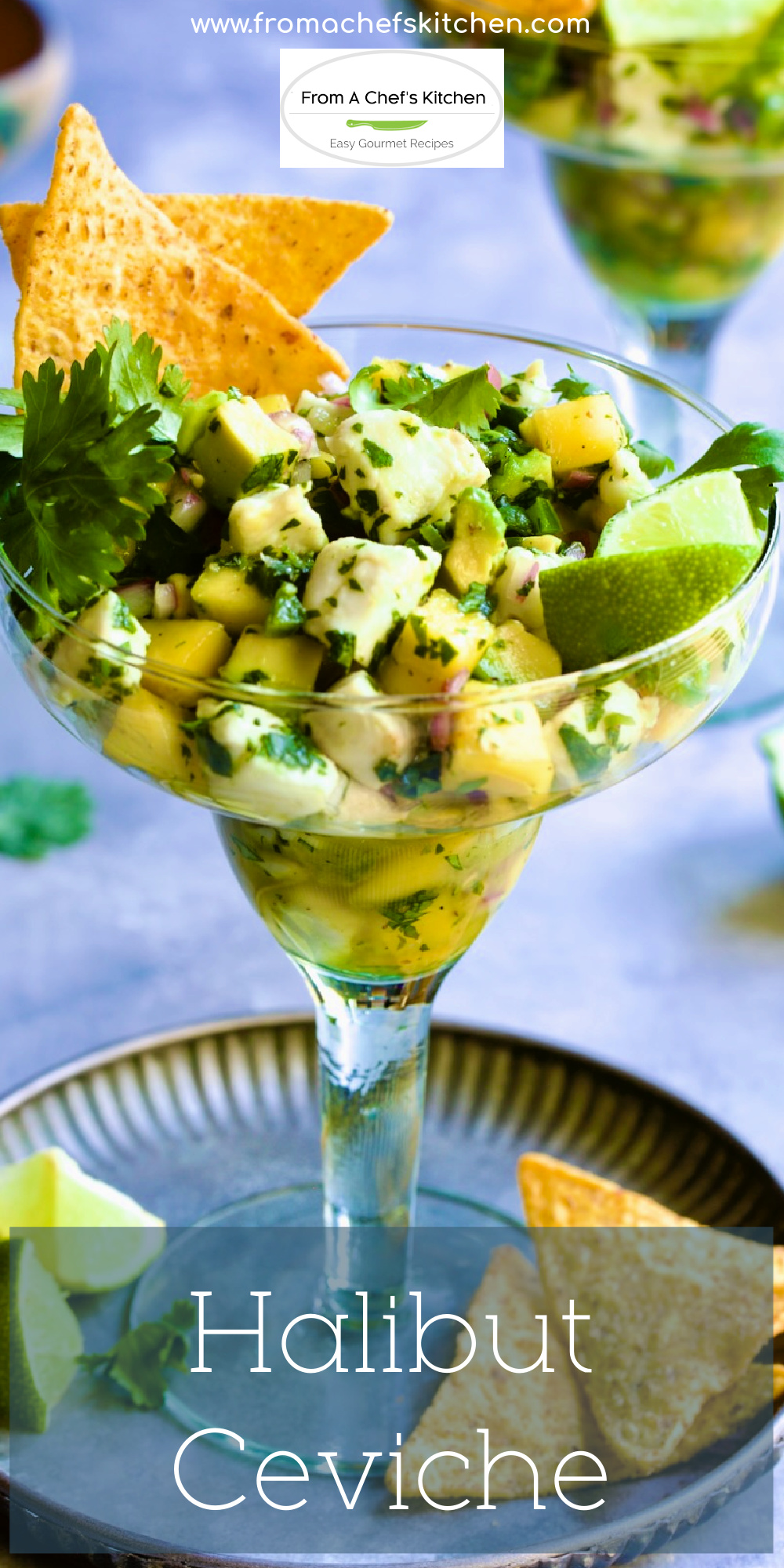 Halibut Ceviche Recipe - Light, Tangy and Refreshing!