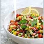 Middle Eastern Vegetable Salad - From A Chef's Kitchen
