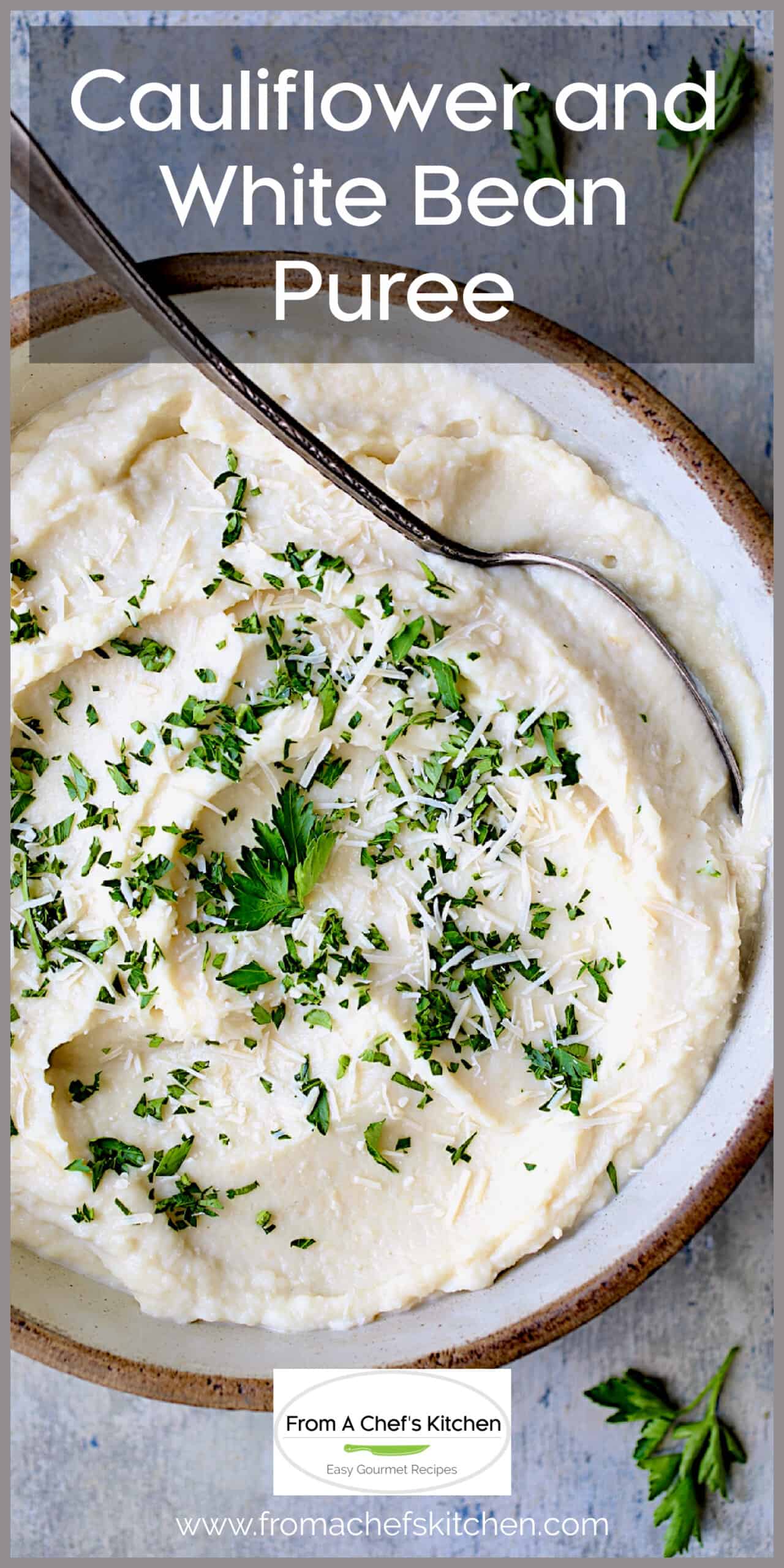Cauliflower White Bean Puree Recipe - From A Chef's Kitchen