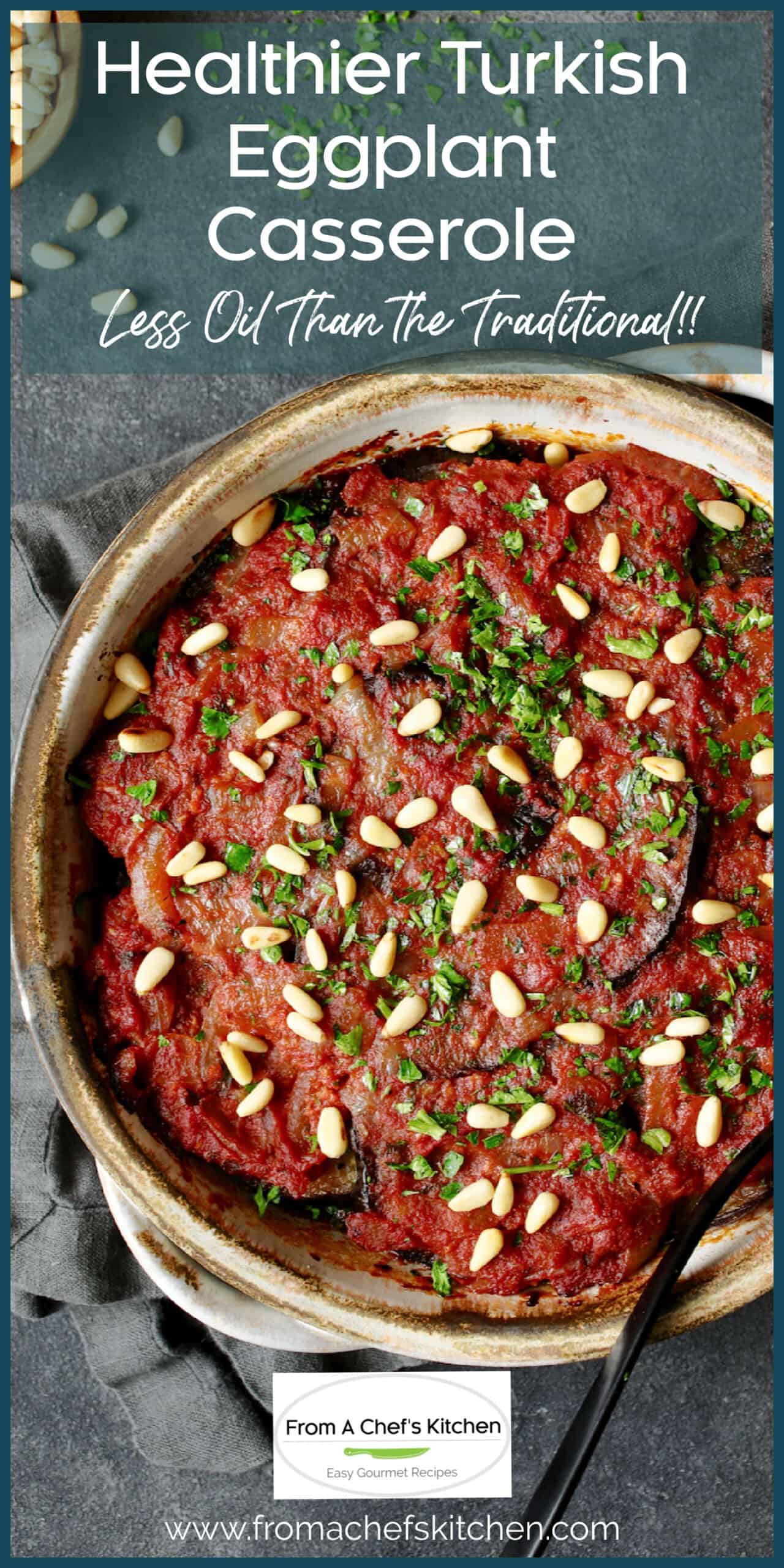 Turkish Eggplant Casserole Recipe (Imam Bayildi)