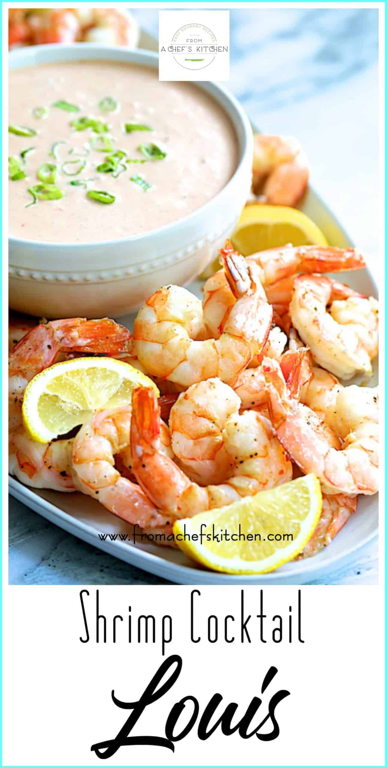 Shrimp Cocktail Louis Recipe - From A Chef's Kitchen
