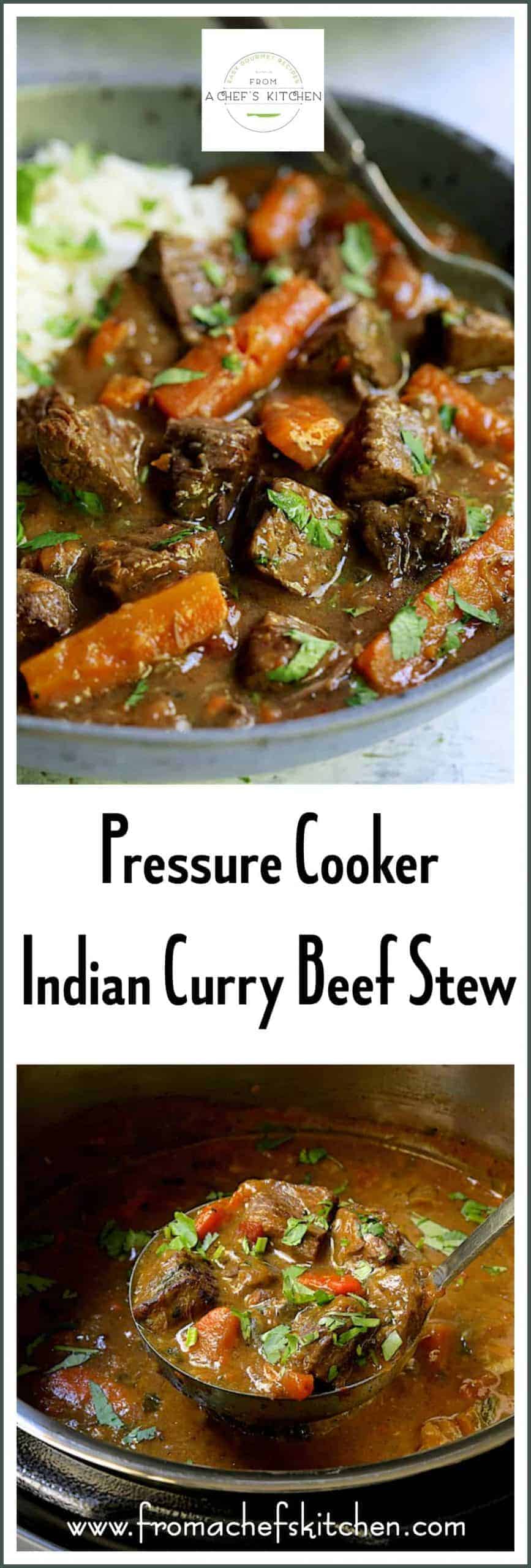 Indian Curry Beef Stew Recipe - From A Chef's Kitchen