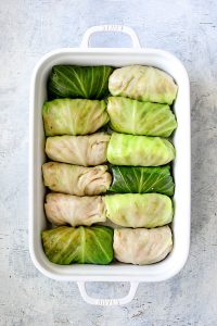 Italian Stuffed Cabbage Roll Recipe - From A Chef's Kitchen
