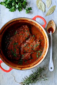 Italian Pot Roast Recipe (Stracotto) and Gorgonzola Polenta