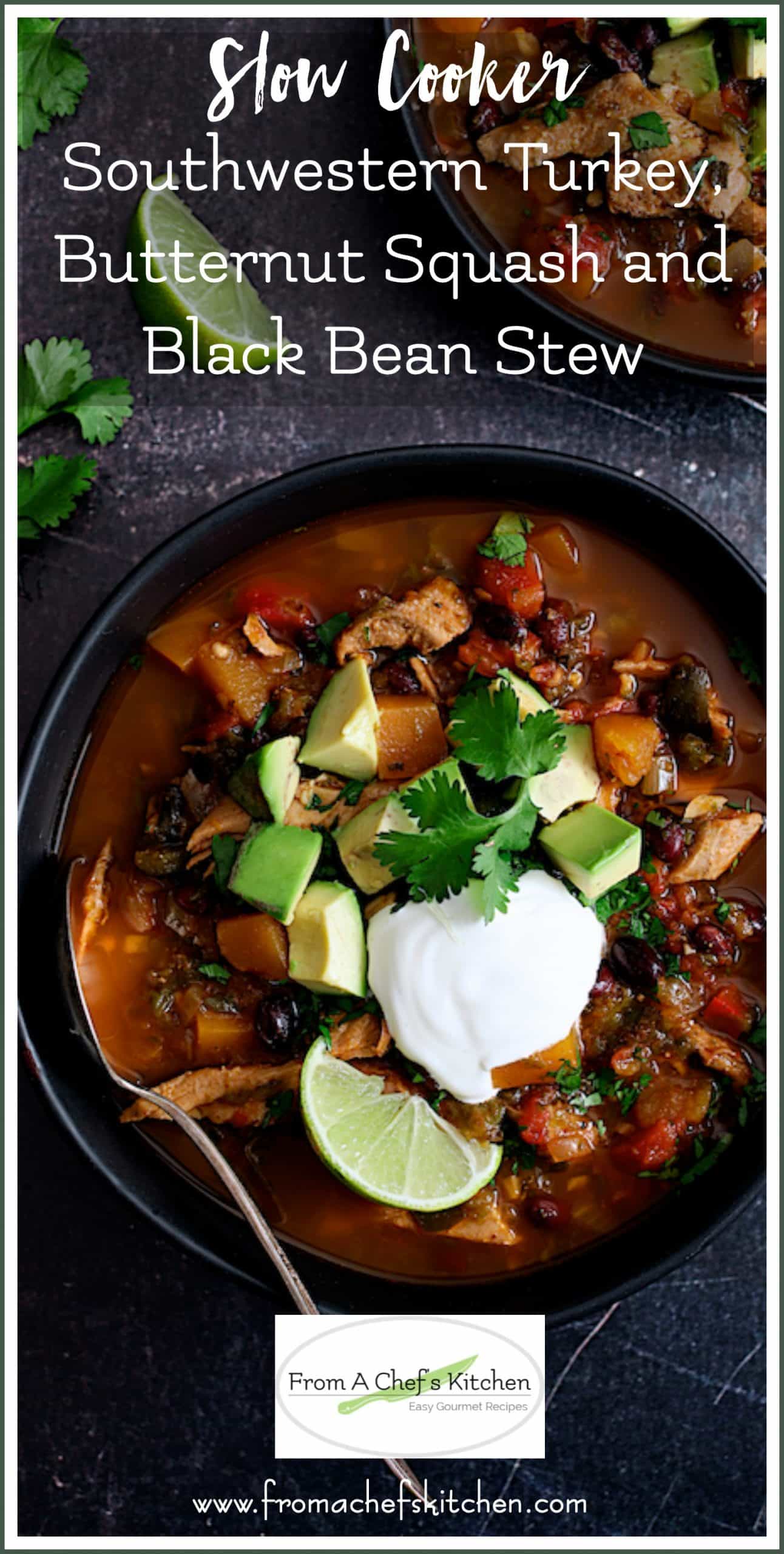 Slow Cooker Southwestern Turkey Stew Recipe