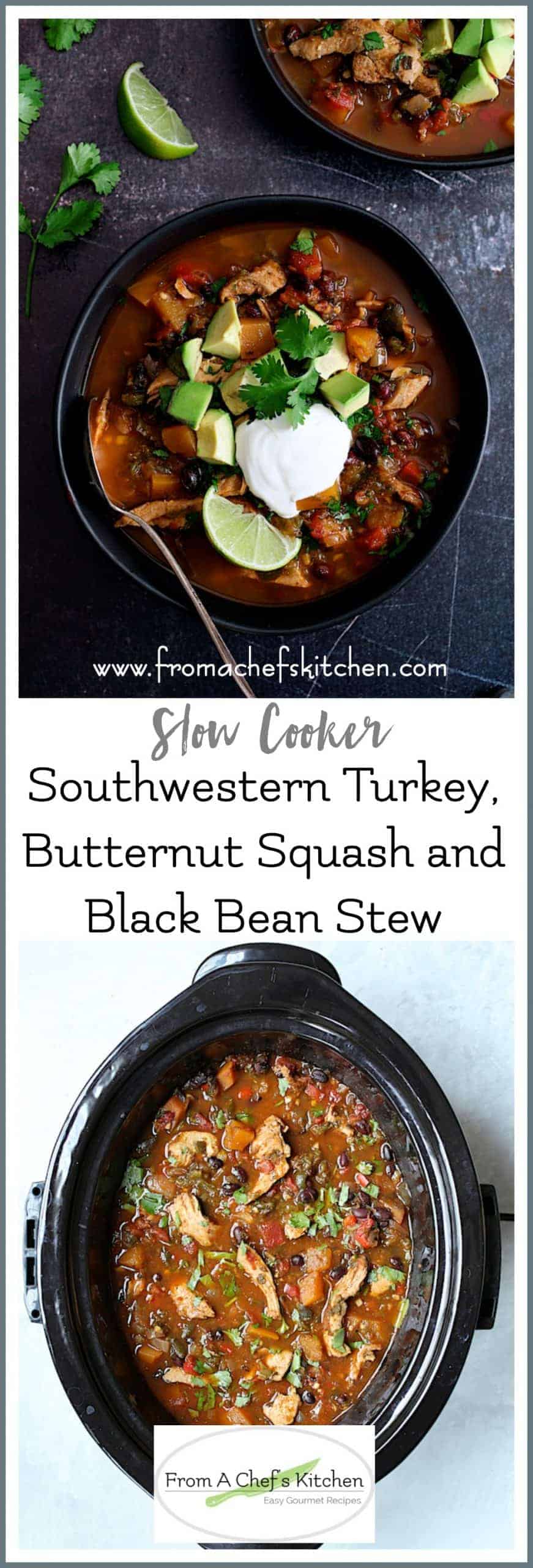 Slow Cooker Southwestern Turkey Stew Recipe