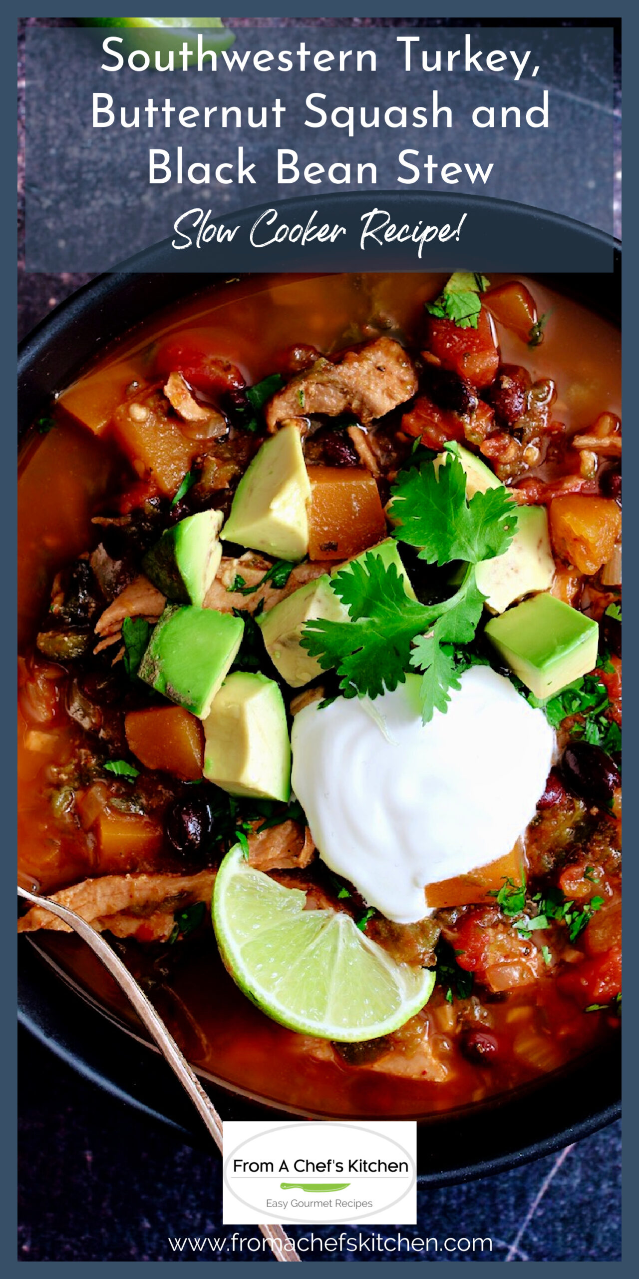 Slow Cooker Southwestern Turkey Stew Recipe