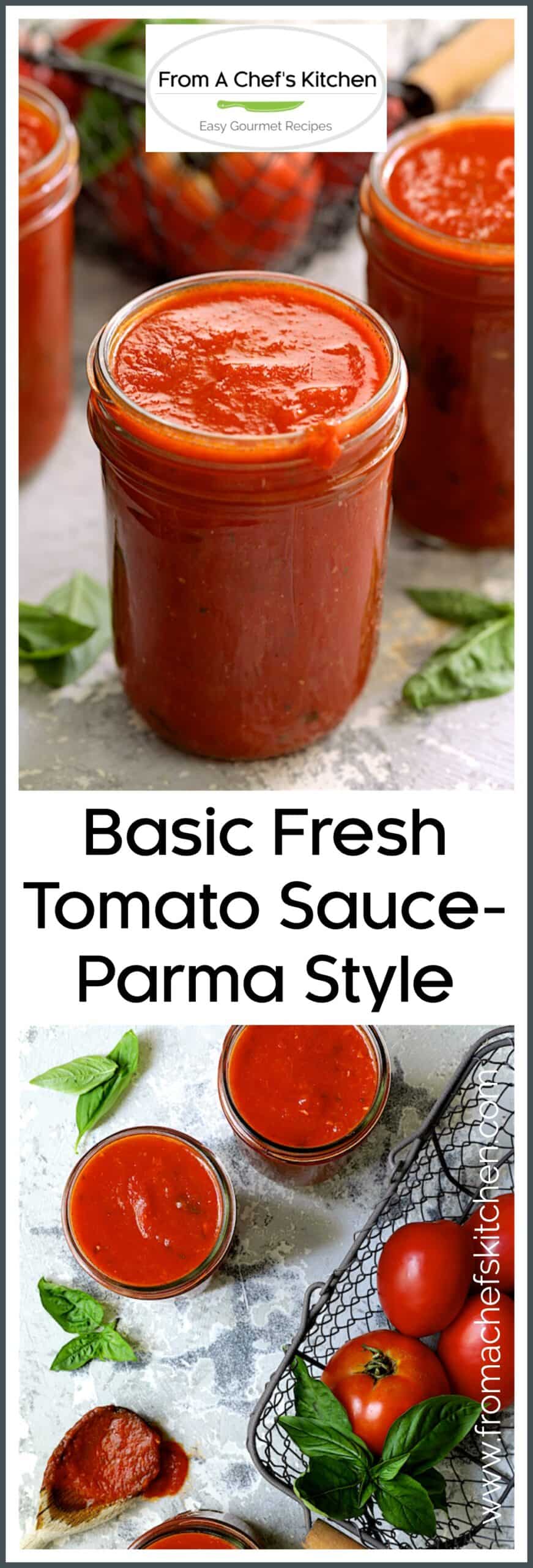 Basic Fresh Tomato Sauce Recipe Parma-Style