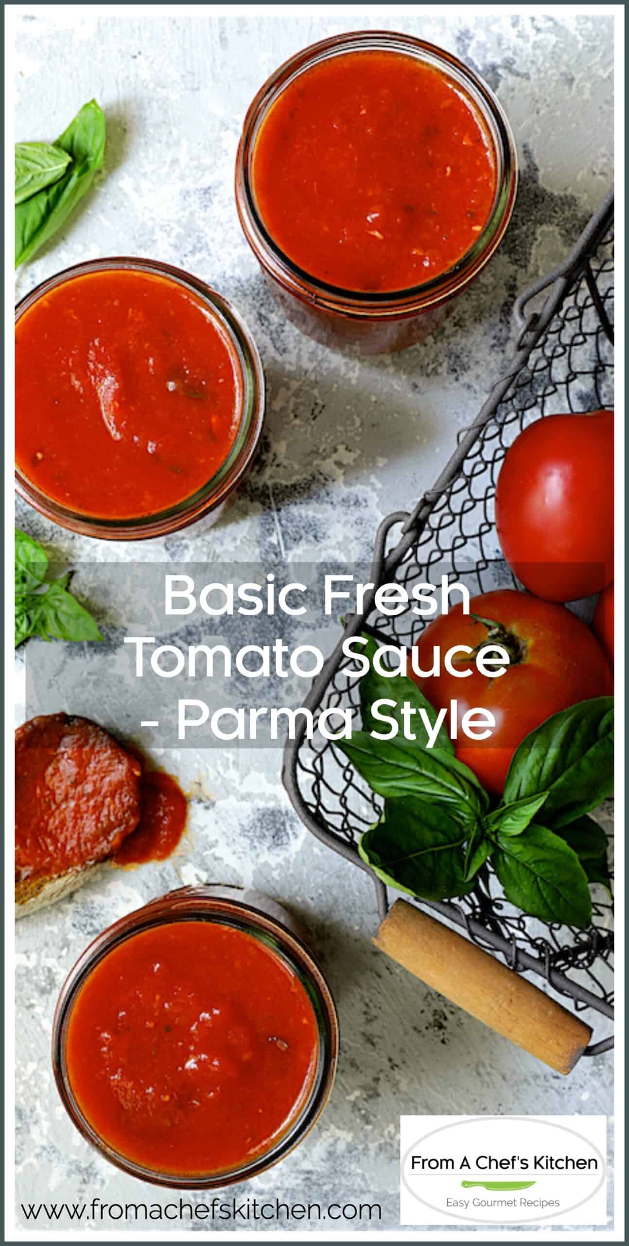 Basic Fresh Tomato Sauce Recipe Parma-Style