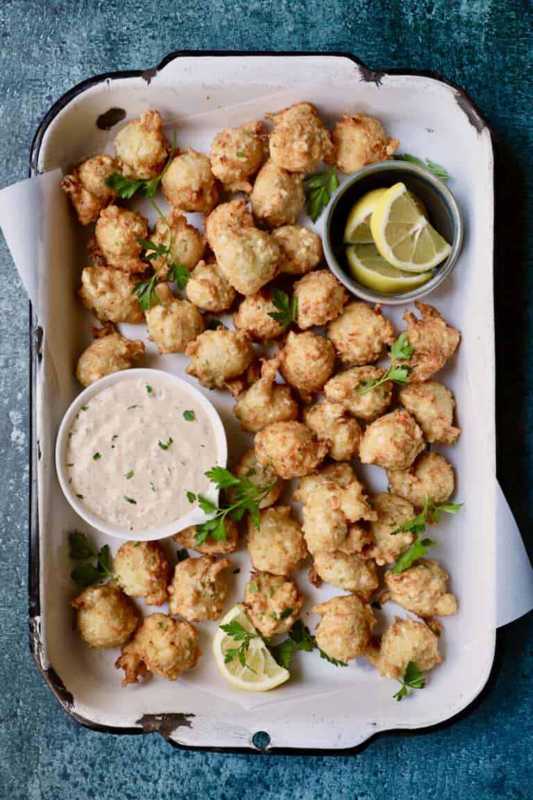Crab Artichoke Beignet Recipe with Jalapeno Remoulade