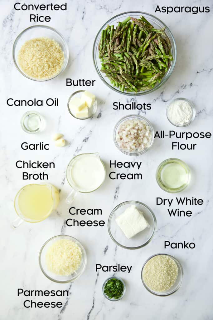 Creamy Asparagus and Rice Casserole - From A Chef's Kitchen