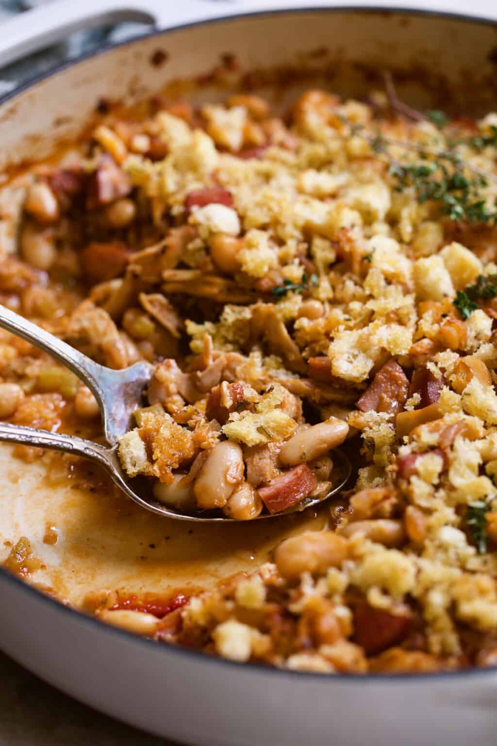 Chicken and Sausage Cassoulet Recipe - From A Chef's Kitchen