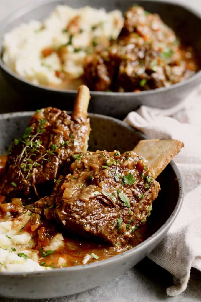 Stout Braised Beef Short Ribs and Colcannon - From A Chef's Kitchen