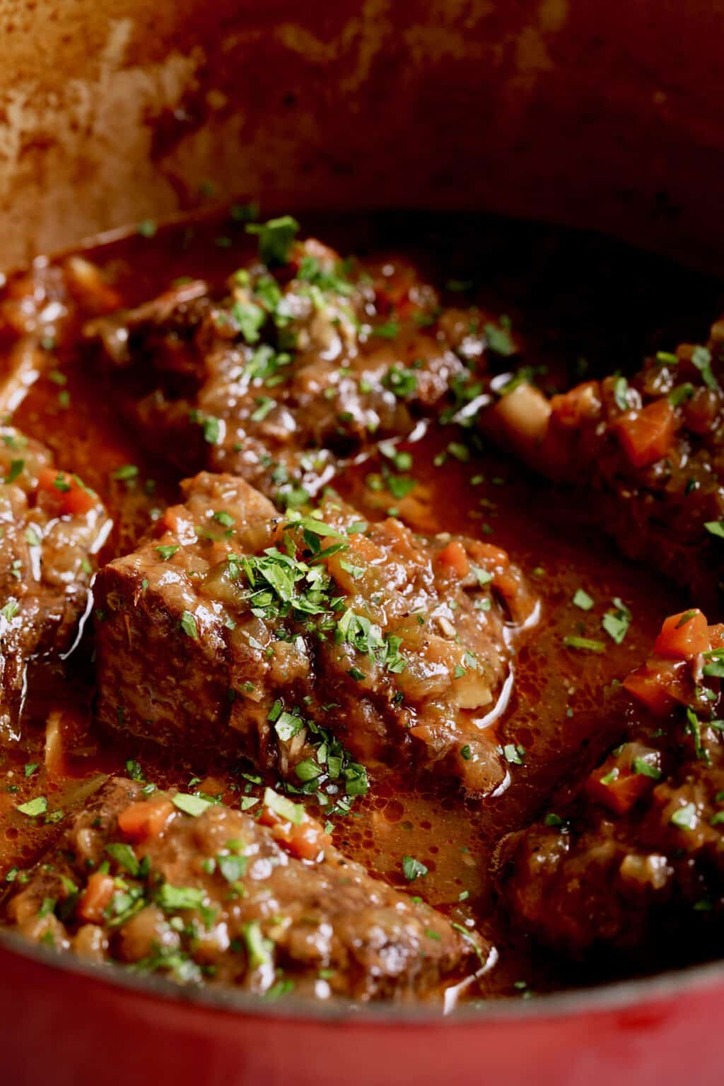 Stout Braised Beef Short Ribs and Irish Colcannon