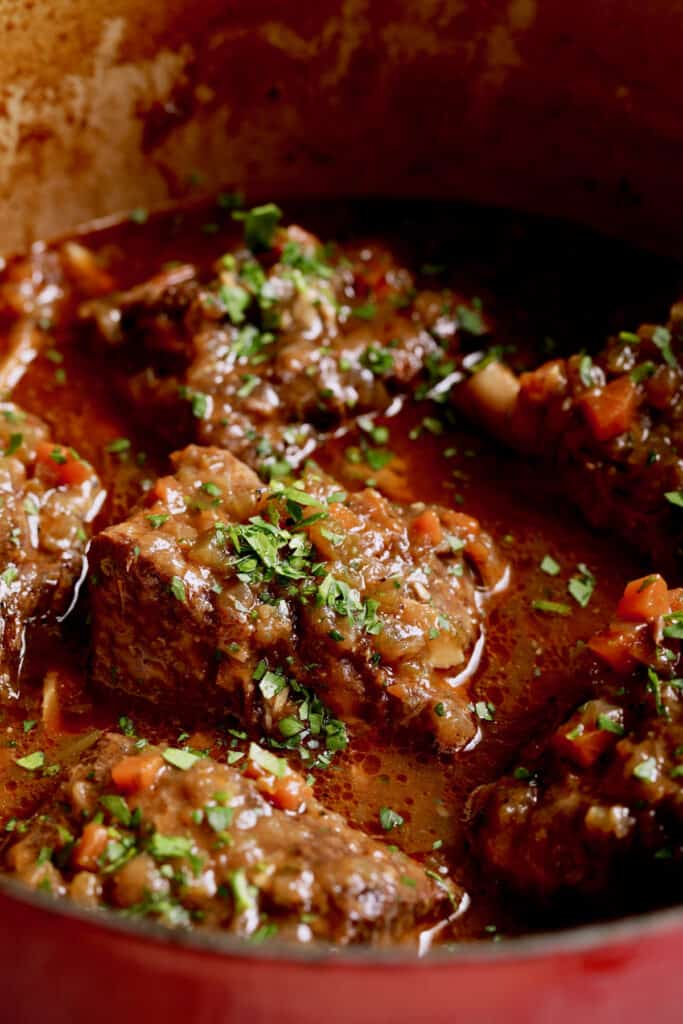 Stout Braised Beef Short Ribs and Irish Colcannon