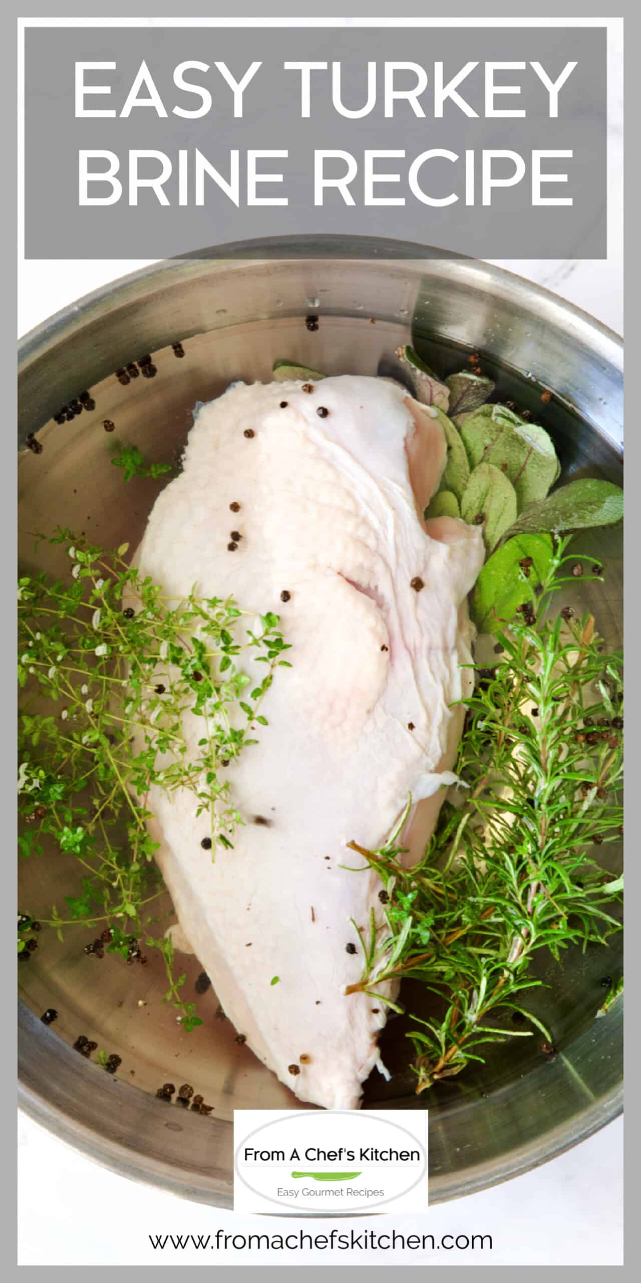 Simple Brine for Turkey + Tips for Brining a Turkey!