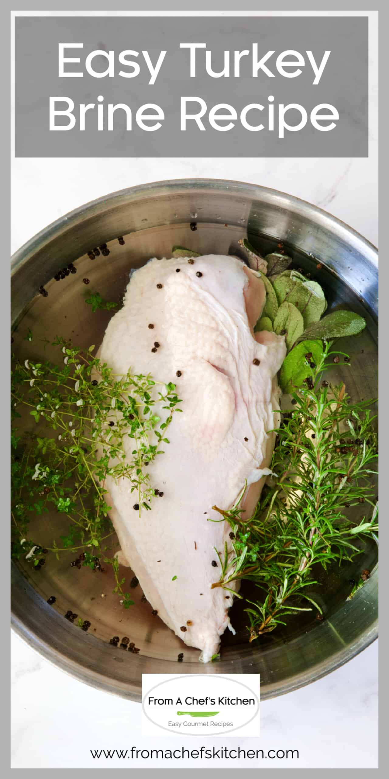 Simple Brine for Turkey + Tips for Brining a Turkey!