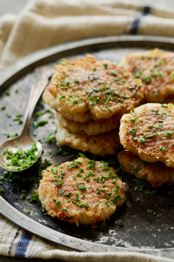 Parmesan Crusted Smashed Turnips - From A Chef's Kitchen
