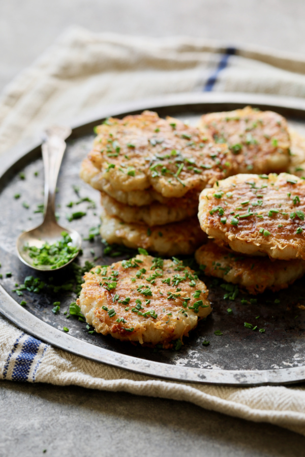 Parmesan Crusted Smashed Turnips - From A Chef's Kitchen