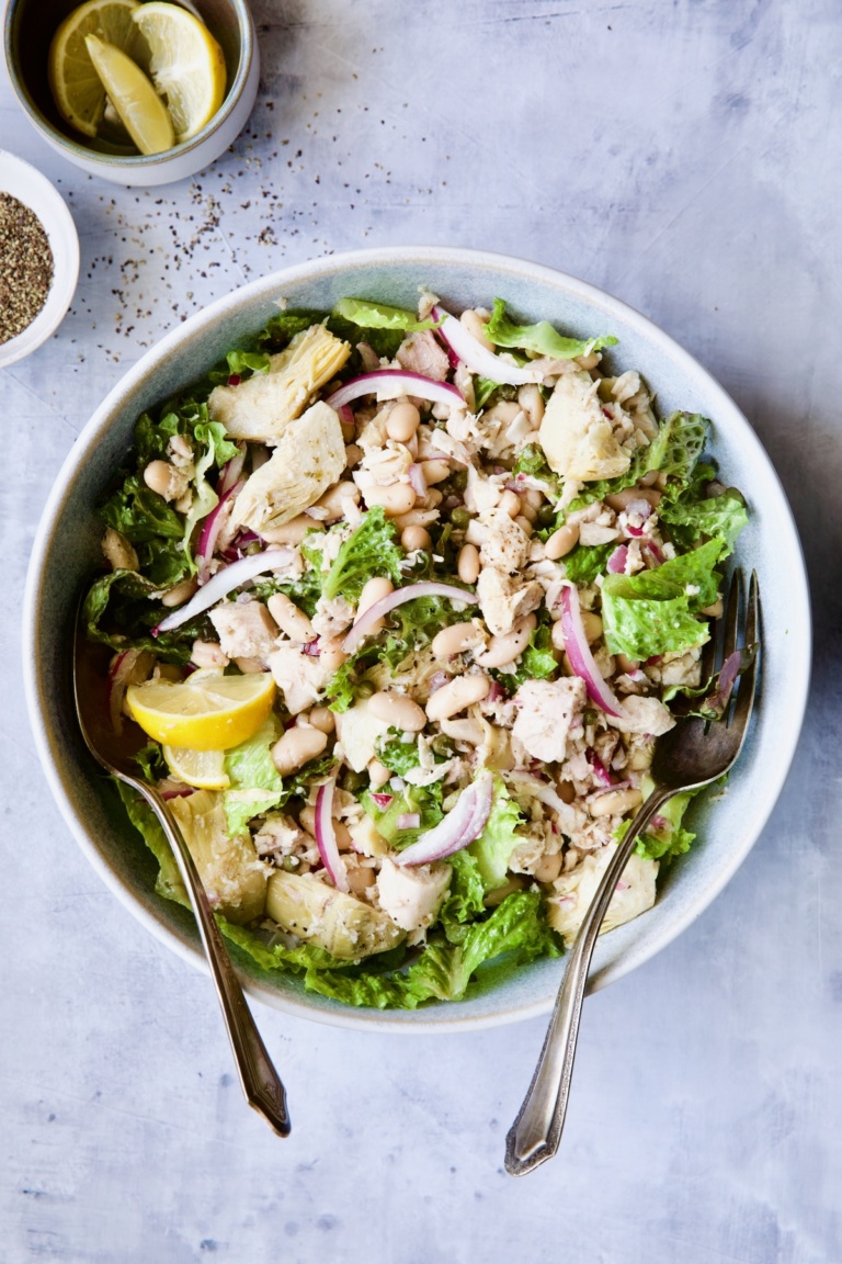 White Bean Tuna Salad Recipe - From A Chef's Kitchen