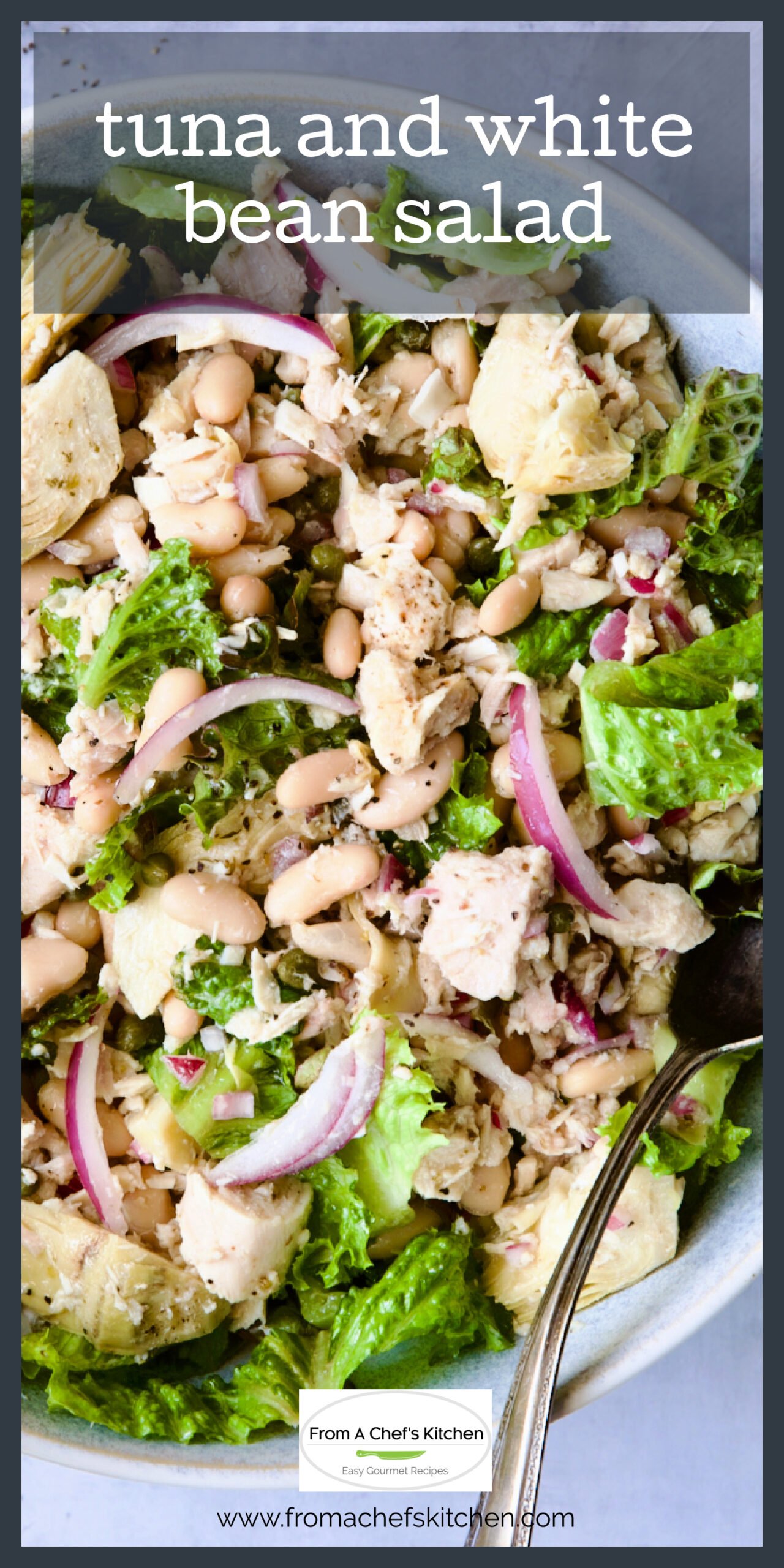 White Bean Tuna Salad Recipe - From A Chef's Kitchen