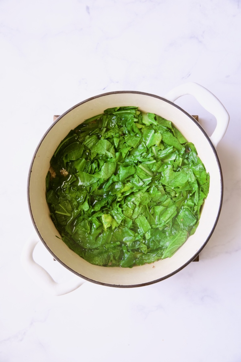 Easy Braised Southern Greens - From A Chef's Kitchen