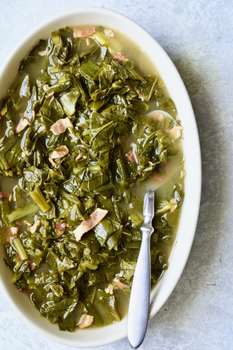 Easy Braised Southern Greens - From A Chef's Kitchen