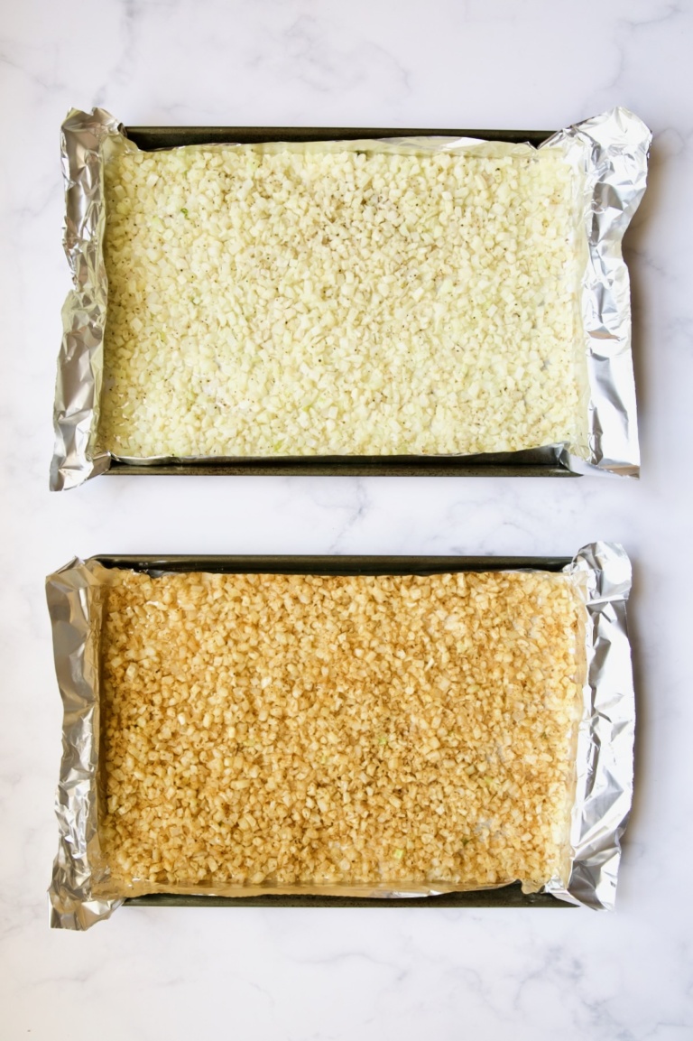 How to Cook Cauliflower Rice in the Oven - From A Chef's Kitchen