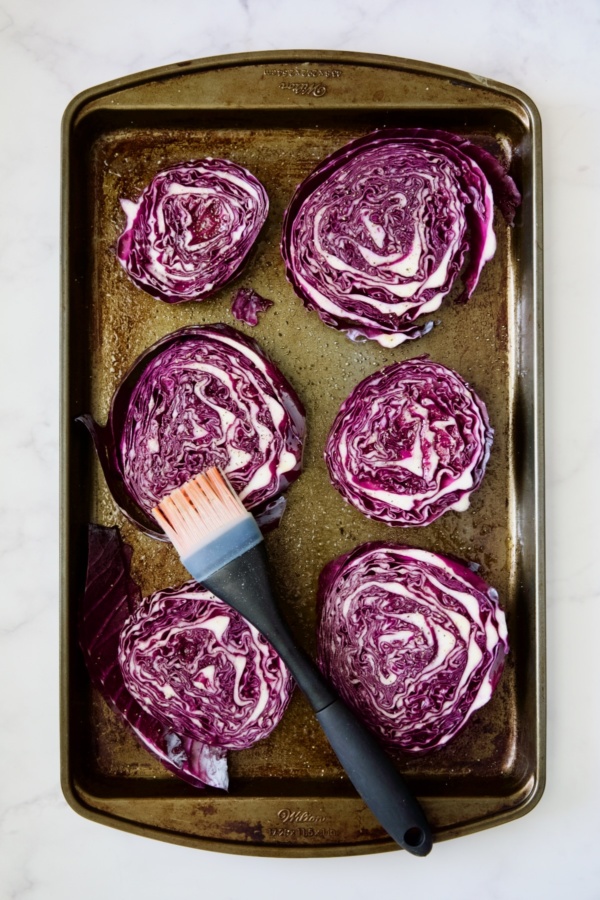 Roasted Red Cabbage Steaks Recipe - From A Chef's Kitchen
