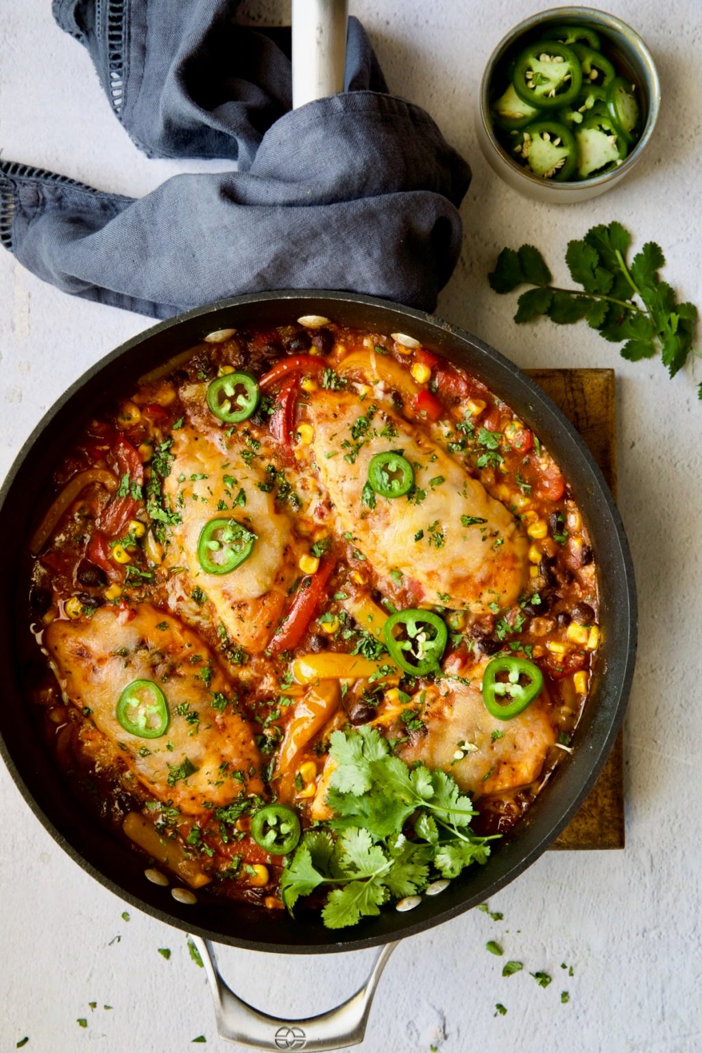 Southwestern Chicken Skillet Recipe - From A Chef's Kitchen