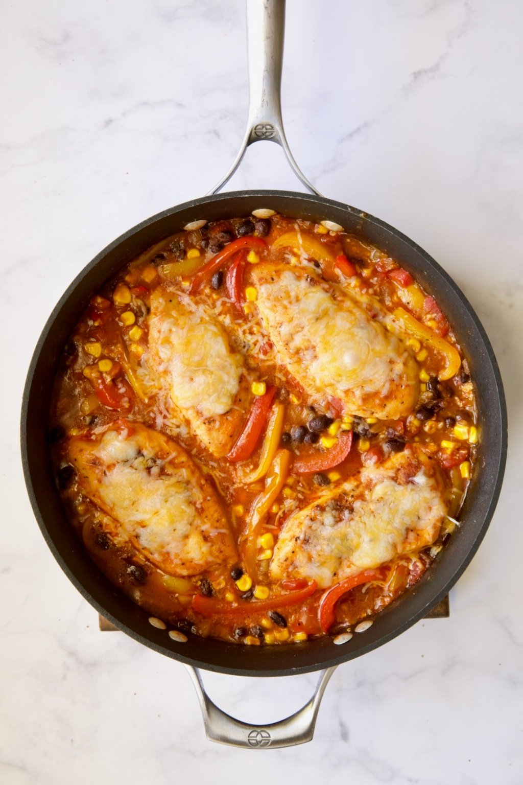 Southwestern Chicken Skillet Recipe - From A Chef's Kitchen