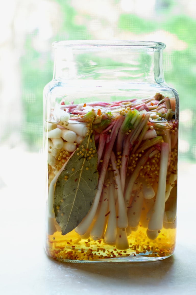 Best Pickled Ramps Recipe - From A Chef's Kitchen