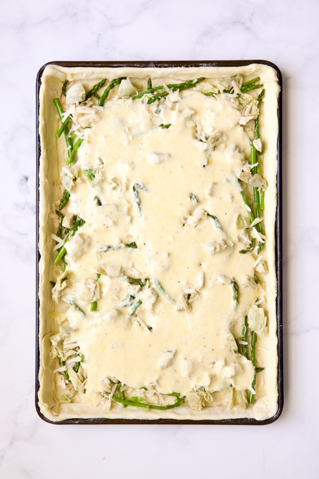 Puff Pastry Vegetable Tart Recipe - From A Chef's Kitchen