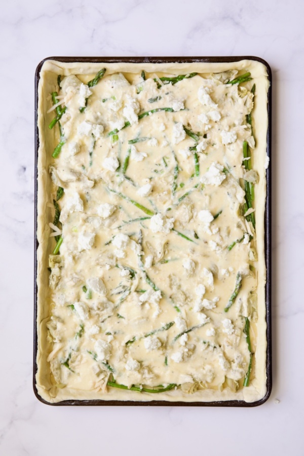 Puff Pastry Vegetable Tart Recipe - From A Chef's Kitchen