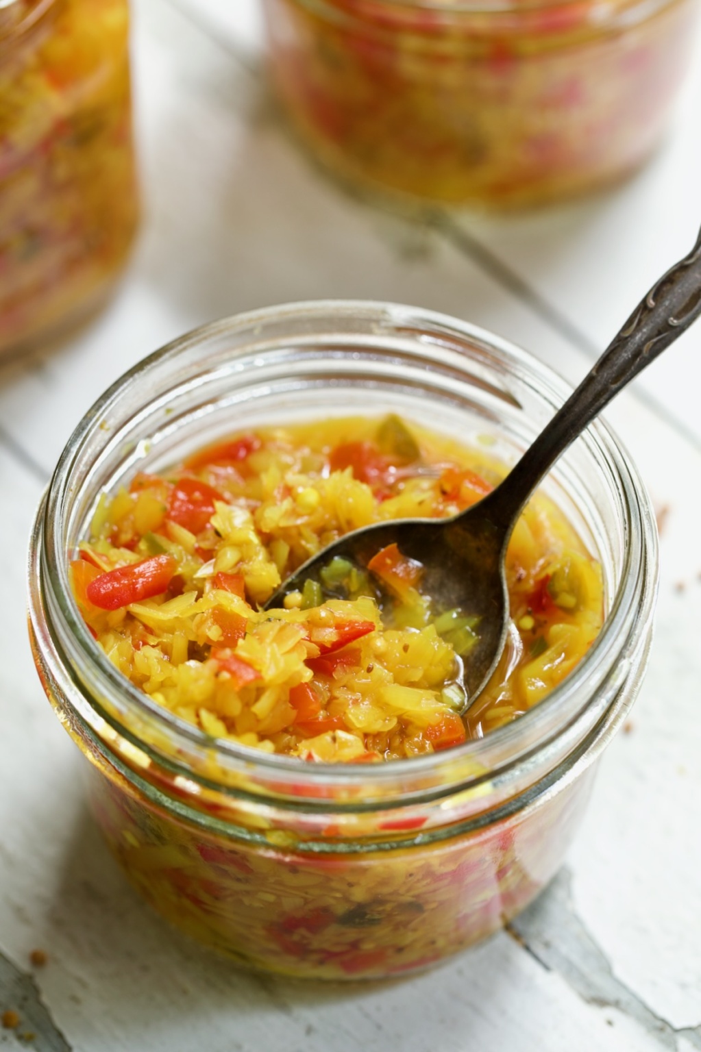 Ramp and Hot Pepper Relish - From A Chef's Kitchen