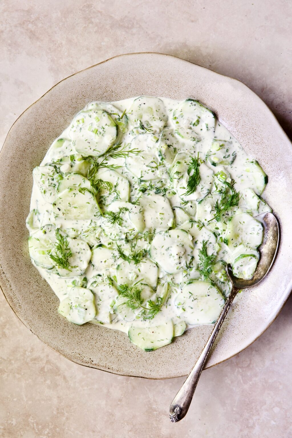 Creamy Cucumber Salad: A Delicious Twist