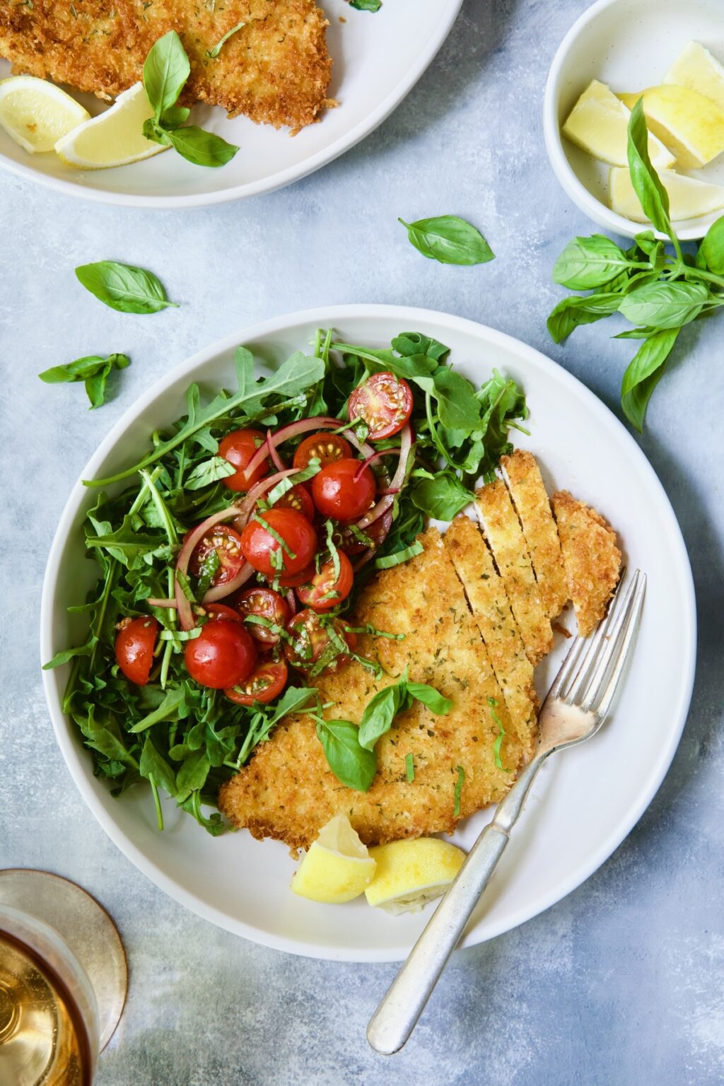Pesto Goat Cheese-Stuffed Chicken Recipe with Roma Tomatoes