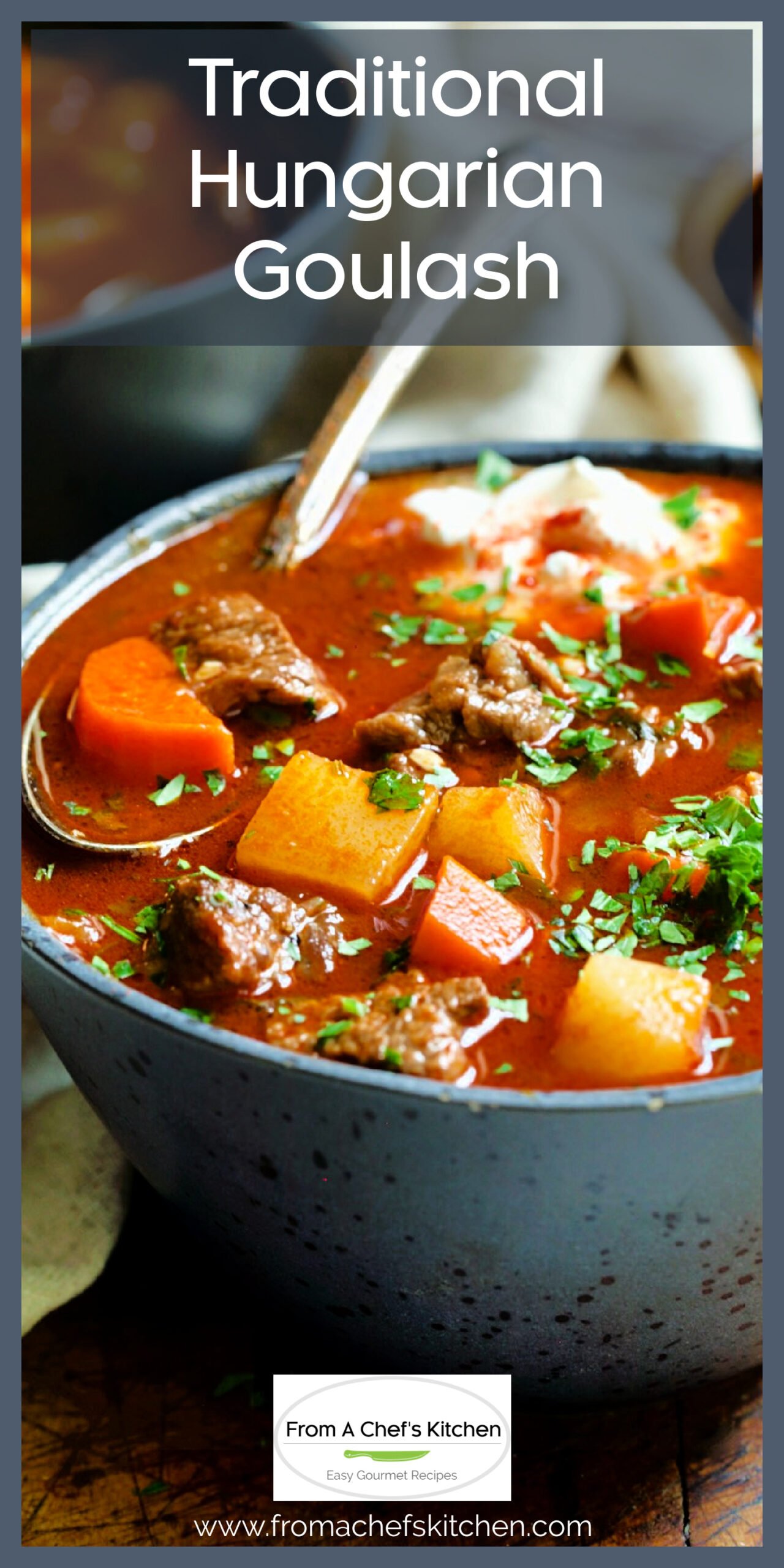 Traditional Hungarian Goulash Soup Recipe