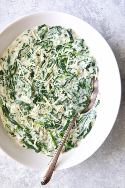 Steakhouse Creamed Spinach Recipe - From A Chef's Kitchen