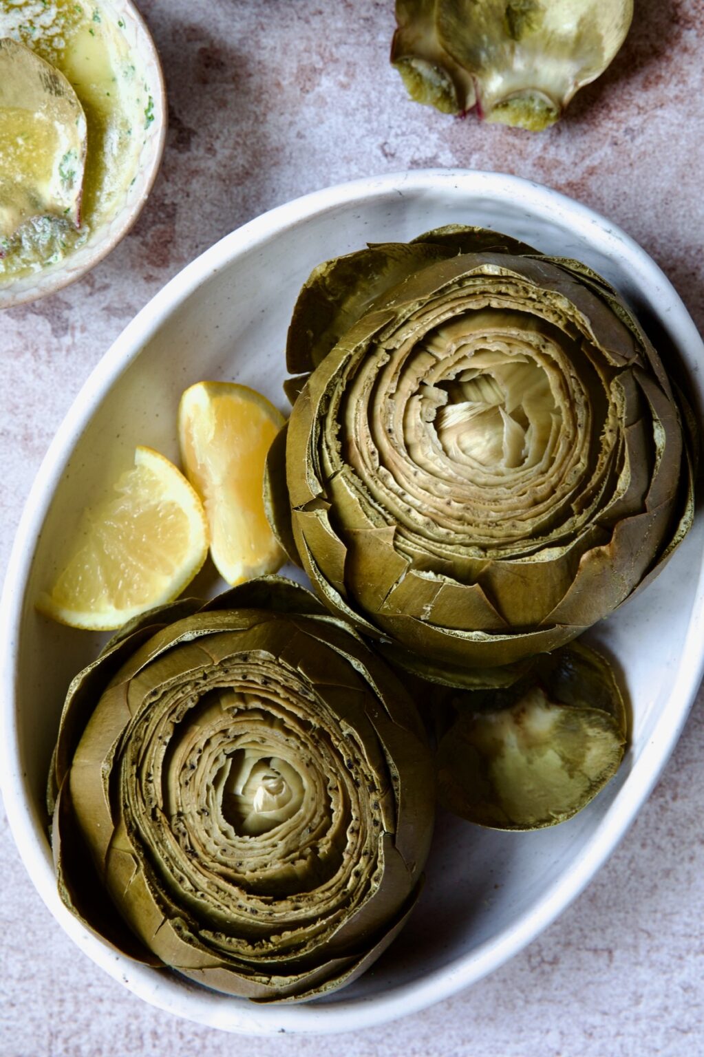 Instant Pot Artichokes Recipe - With Garlic Butter!